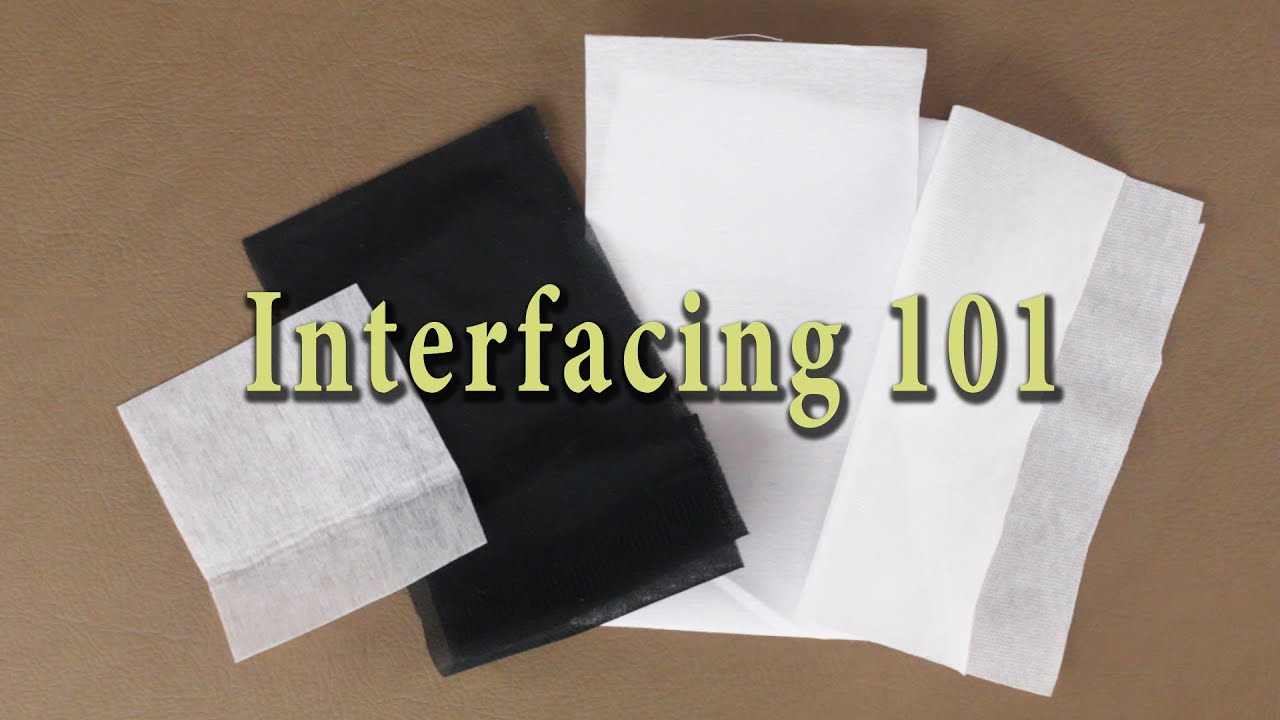 Interfacing Sewing Free Pattern Sewing Interfacing Basics Interfacing ...