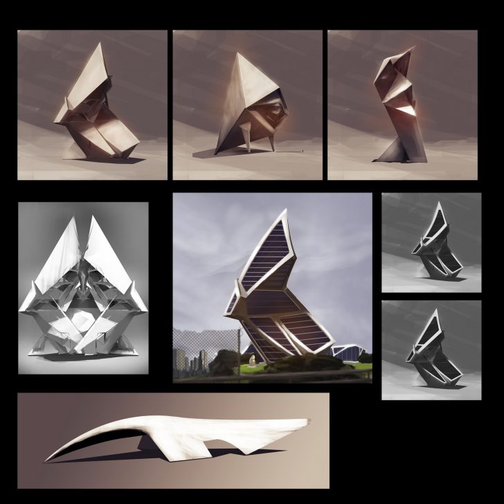32 Creative Photo of Origami Architecture Concept - topiccraft