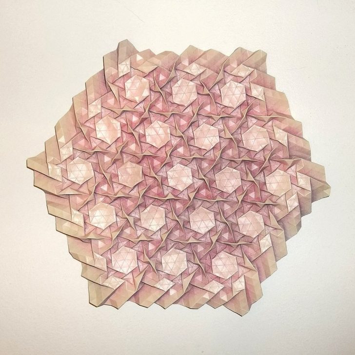 27 Great Image of Origami Tessellations Hexagons - topiccraft