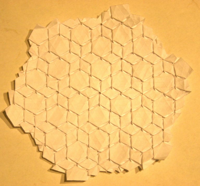 Origami Tessellations Pattern Folding A Flagstone Tessellation ...