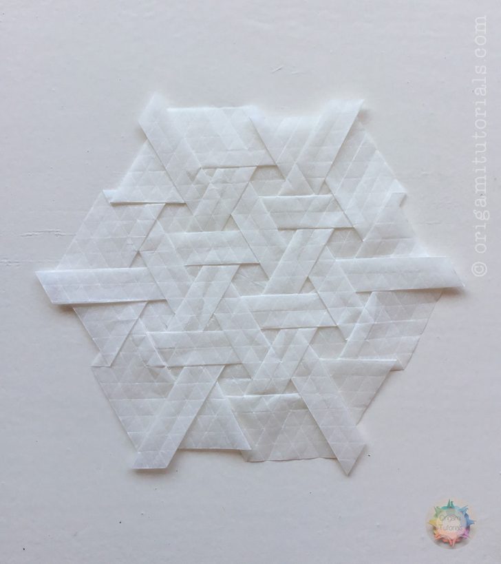 Origami Tessellations Tutorial Celtic Circle Tessellation Origami ...