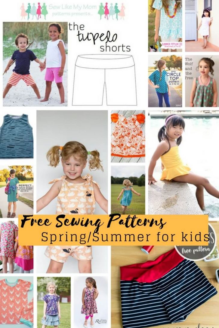 30 Elegant Photo of Sewing Patterns For Kids - topiccraft